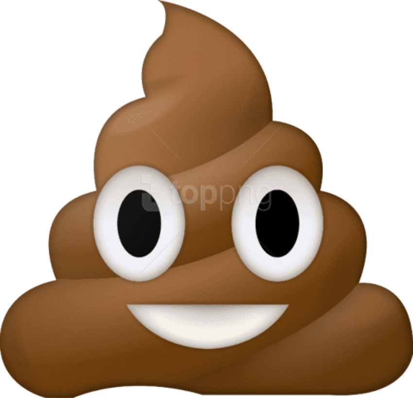 Download Poop Emoji - Poop Emoji Png Clipart - Large Size Png Image ...
