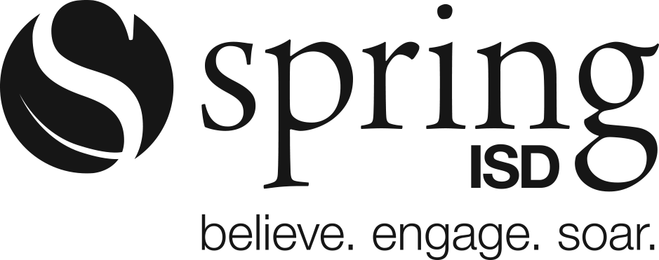 Spring Isd Logo With Tagline - Human Action Clipart - Large Size Png ...