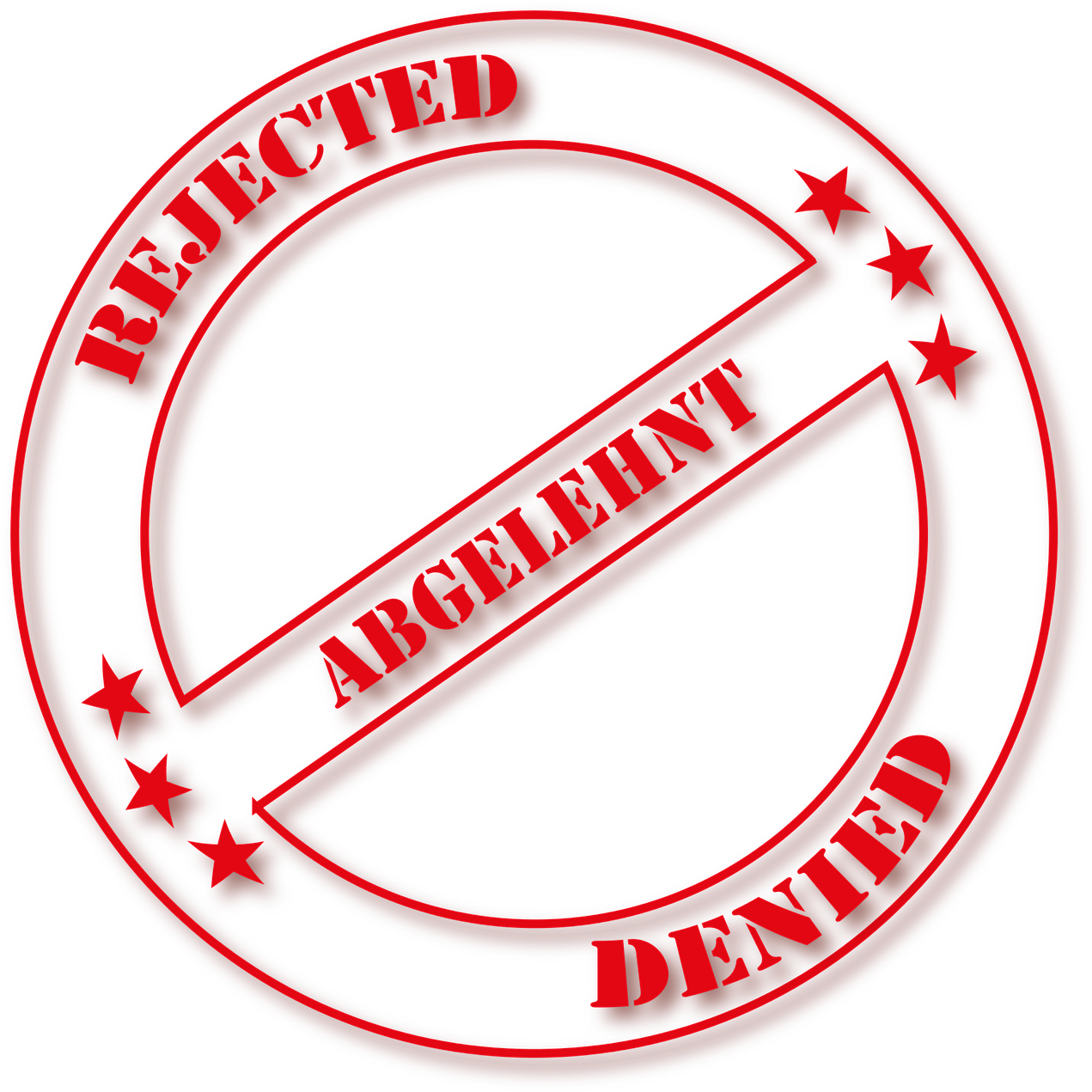 Rejected Stamp Png - Carimbado Png Clipart - Large Size Png Image - PikPng