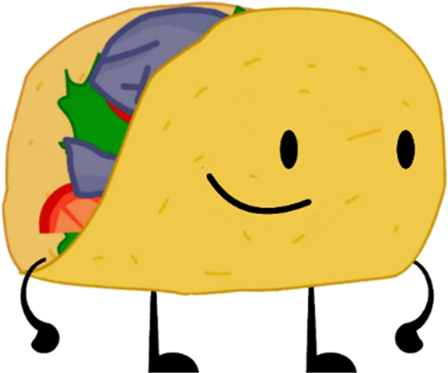 Battle For Dream Island Fan Fiction Wiki - Taco Clipart - Large Size ...