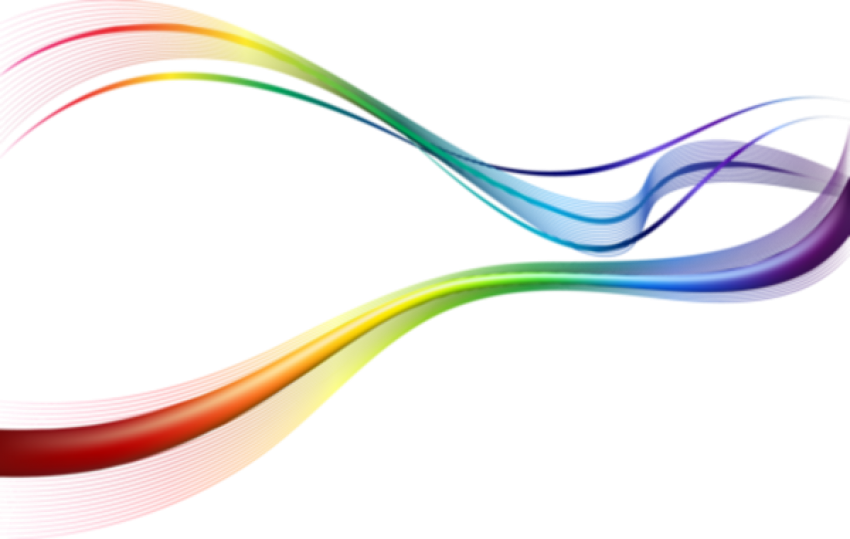 Free Png Download Colorful Waves Png Png Images Background - Rainbow ...