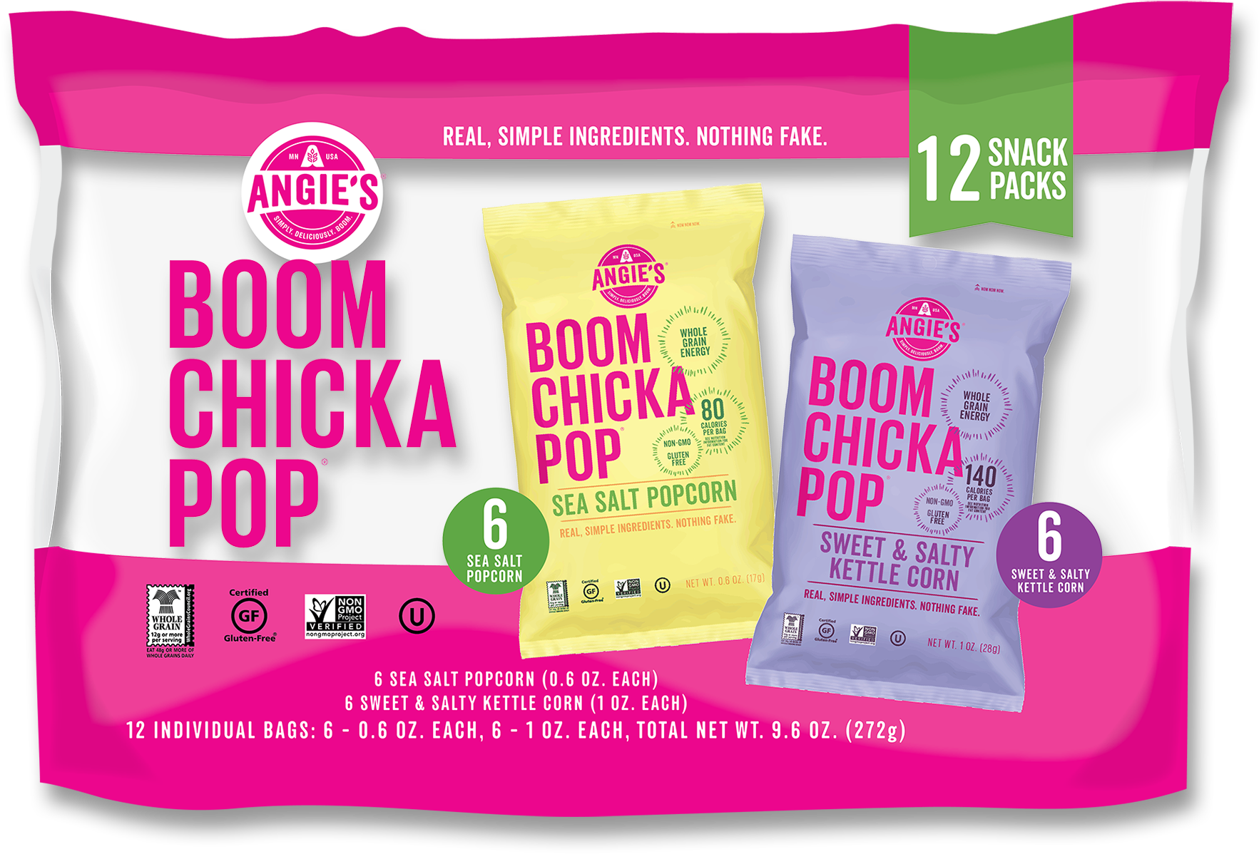 Snack Size Boom Chicka Pop Clipart - Large Size Png Image - PikPng