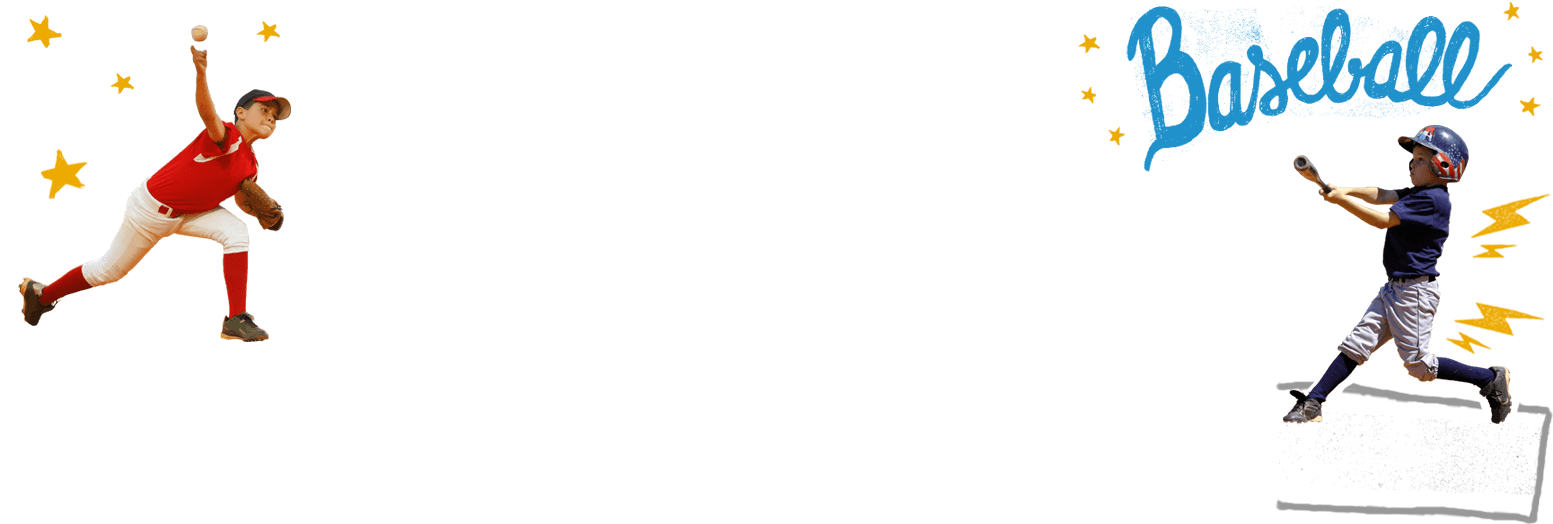 Spring Break Youth Camp - Baseball Kids Clipart - Large Size Png Image ...