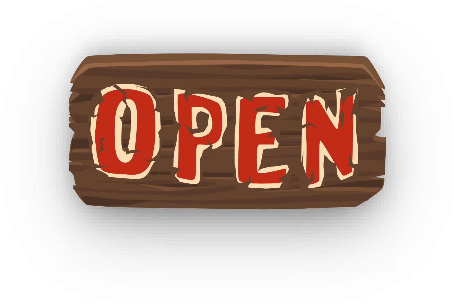Open Sign Signage Business Store - Open Sign Clipart - Large Size Png ...