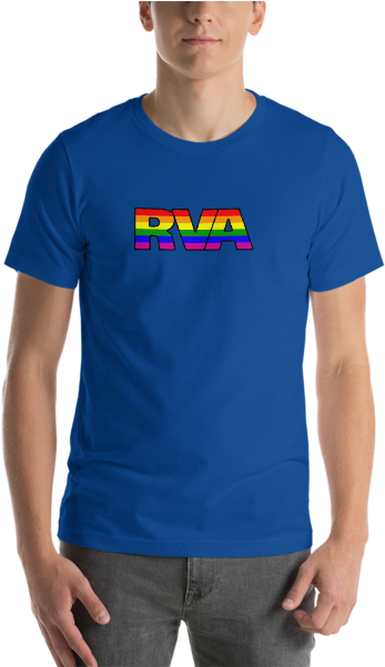 Rva Rainbow Lgbt Pride Flag Tee Shirt Silly Monkey - T-shirt Clipart ...
