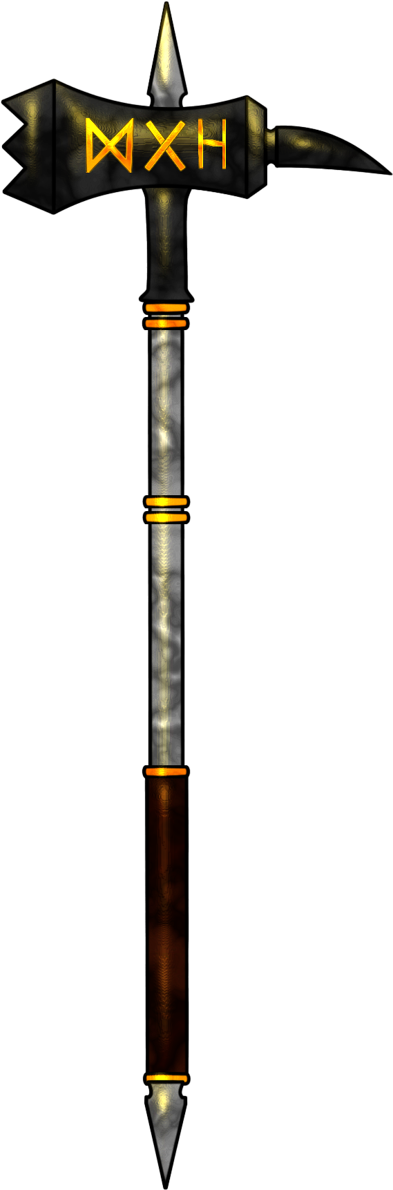 Great Hammer - Dwarven Great Hammer Clipart - Large Size Png Image - PikPng