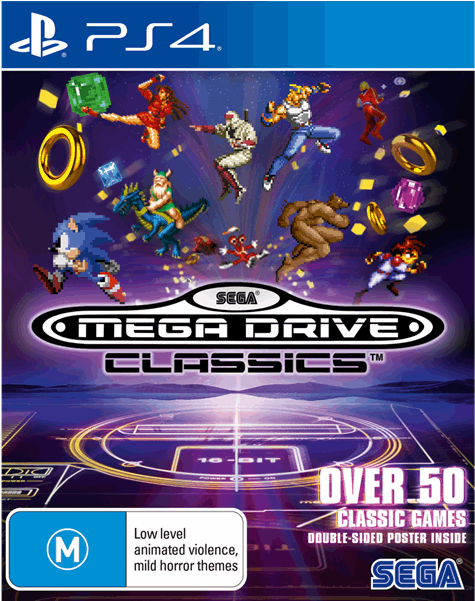 Sega Mega Drive Classics - Megadrive Classic Clipart - Large Size Png ...