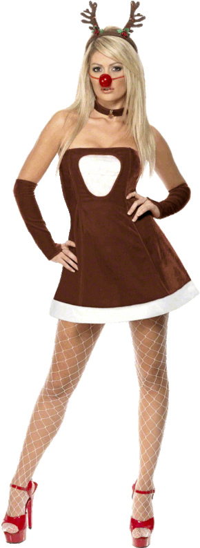 Rudolph Nose Png - Rudolf Costume Clipart - Large Size Png Image - PikPng