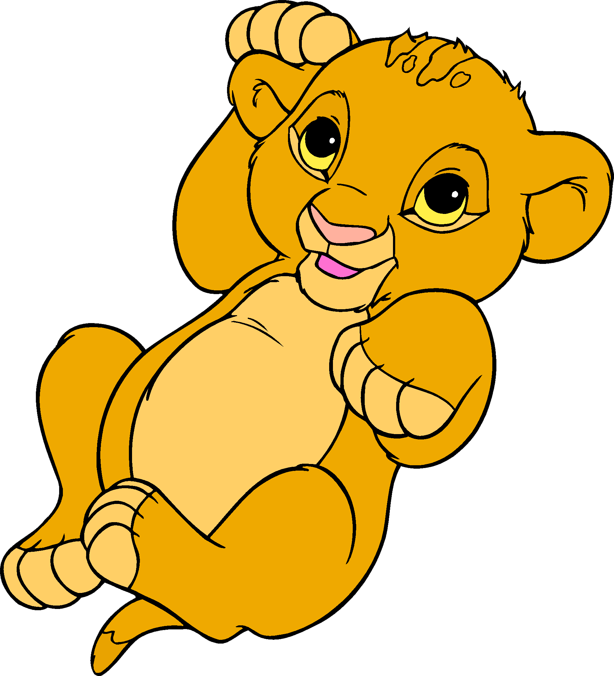 Bebe Rey Leon Clipart