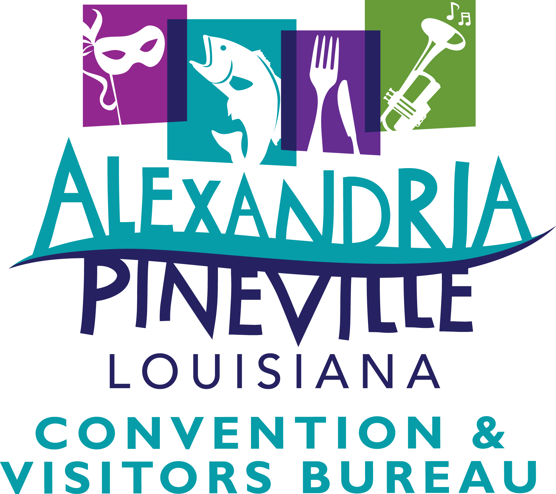 Logofinal Outlined Cvb , - Alexandria Pineville Cvb Clipart - Large ...