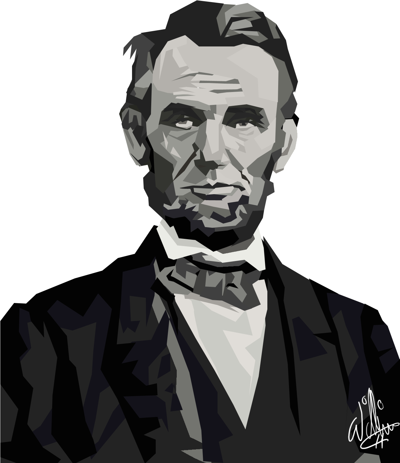 Abraham Lincoln Vector Art American President - Motivation Clipart ...