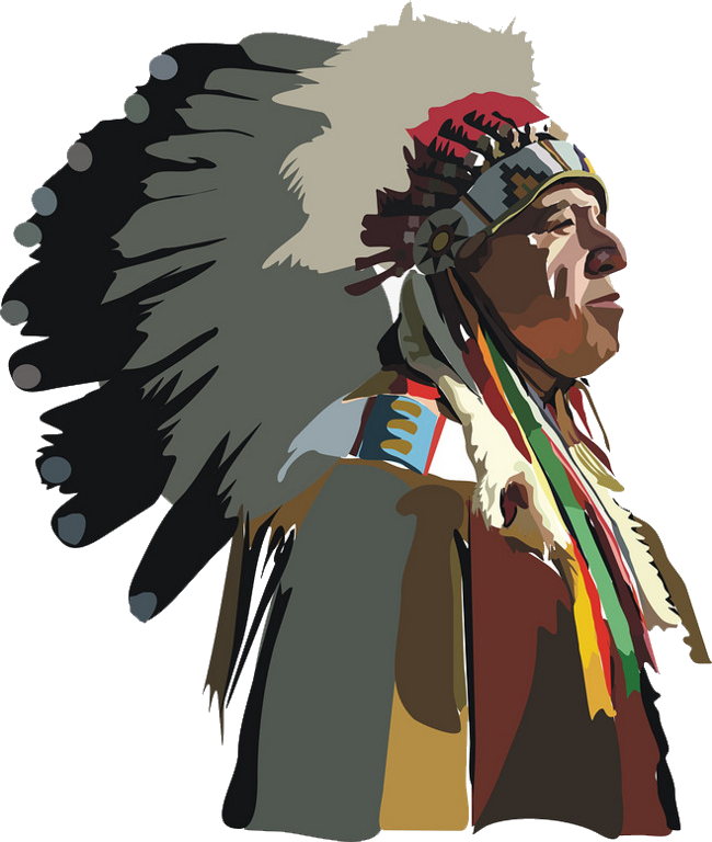 American Indians - Native American Chief Png Clipart - Large Size Png ...