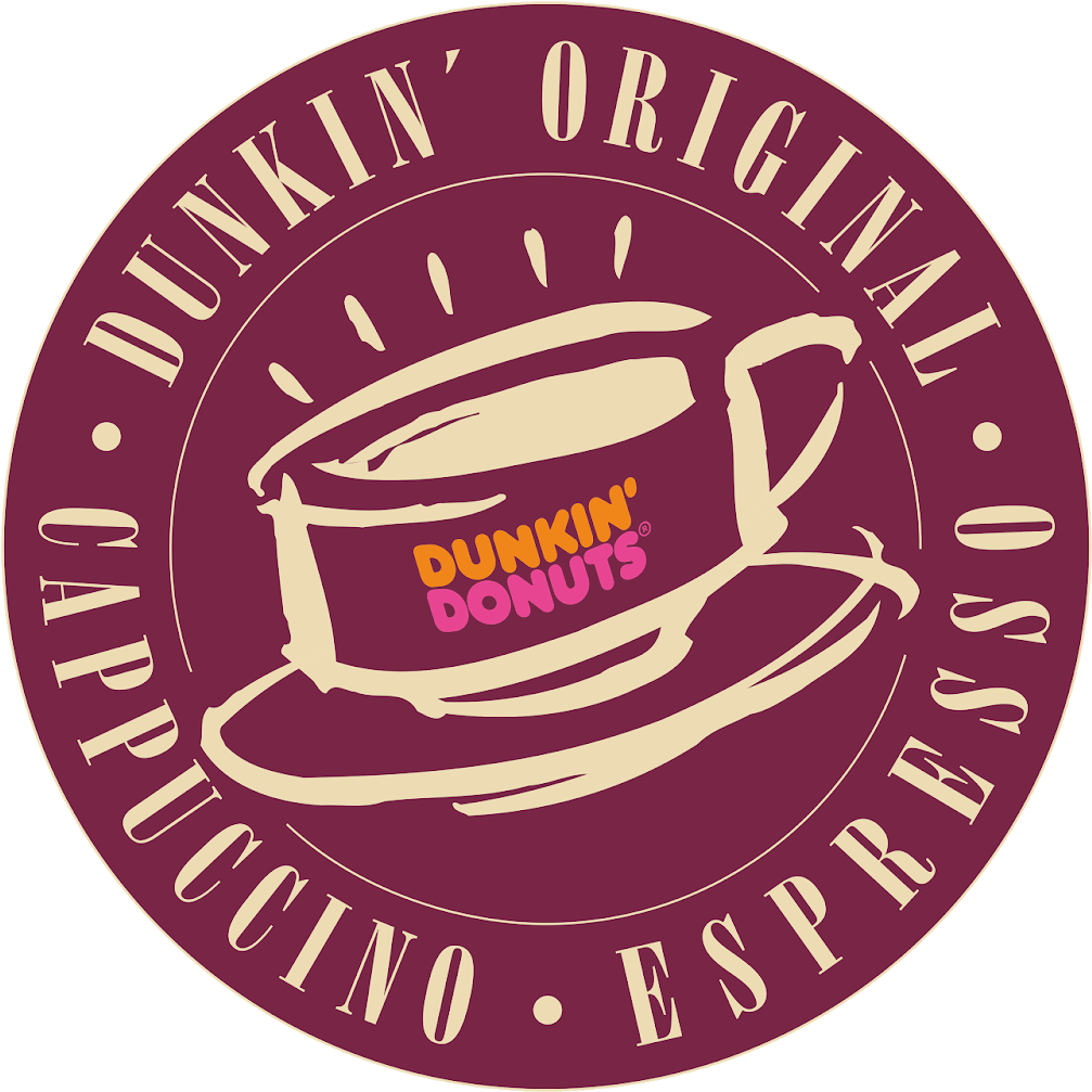 Logo Dunkin Donuts Cappuccino Vector Cdr & Png Hd - Dunkin Donuts ...