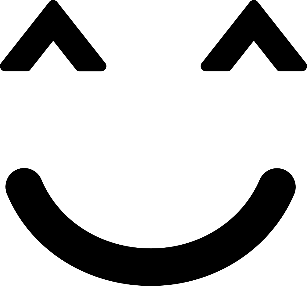 Smiley Png - Smile Icon Closed Eyes Clipart - Large Size Png Image - PikPng