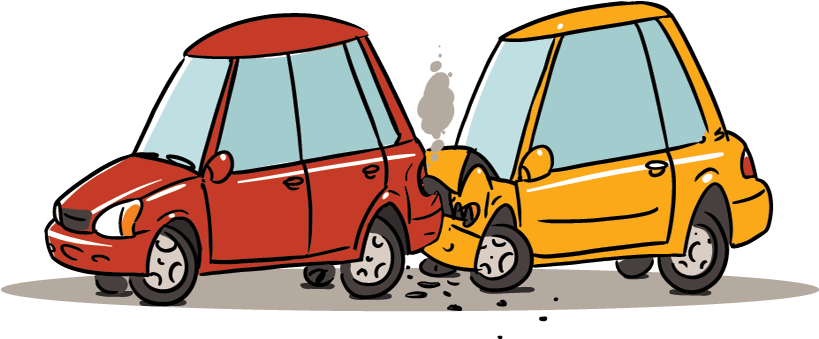 Car Crash Cartoon Png Clipart - Large Size Png Image - PikPng