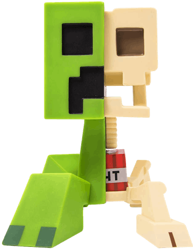 Creeper Anatomy Deluxe Vinyl Figure - Minecraft Creeper Anatomy Toy ...