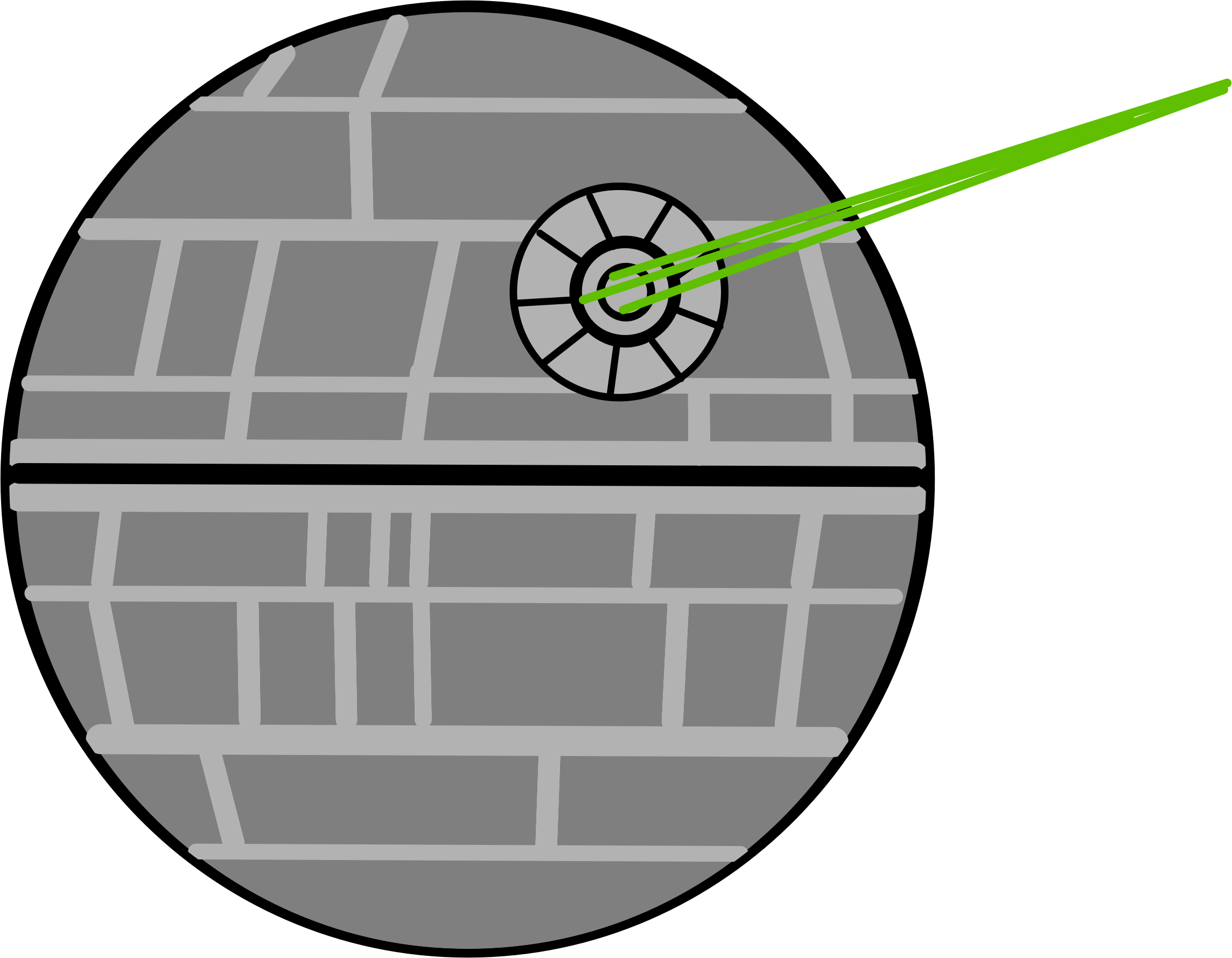 Death Star Laser Beam Royalty Free - Death Star Clipart - Png Download ...