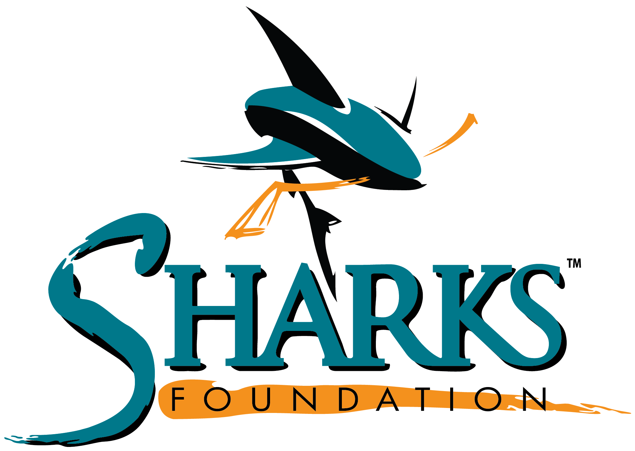 San Jose Sharks Foundation - Sharks Foundation Clipart - Large Size Png ...