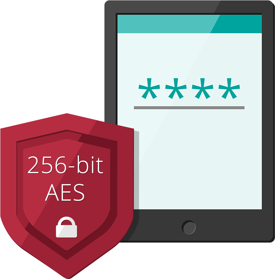 Device Security - 256 Aes Icon Clipart - Large Size Png Image - PikPng