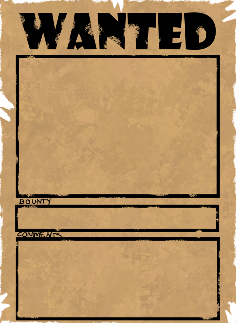 Wanted Poster Template For Word