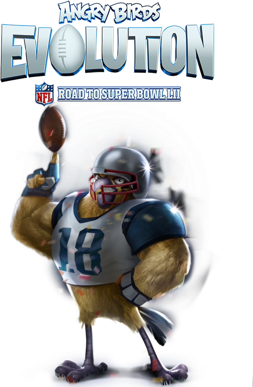 Angry Birds Evolution - Angry Birds Evolution Nfl Clipart - Large Size ...