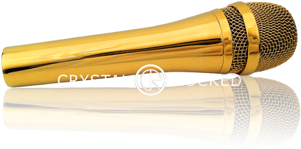 Golden Microphone Png - Gold Clipart - Large Size Png Image - PikPng