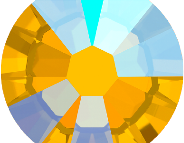 Rhinestone Clipart Topaz - Circle - Png Download - Large Size Png Image ...