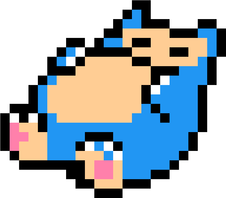 Snorlax - Small Pokemon Pixel Art Clipart - Large Size Png Image - PikPng