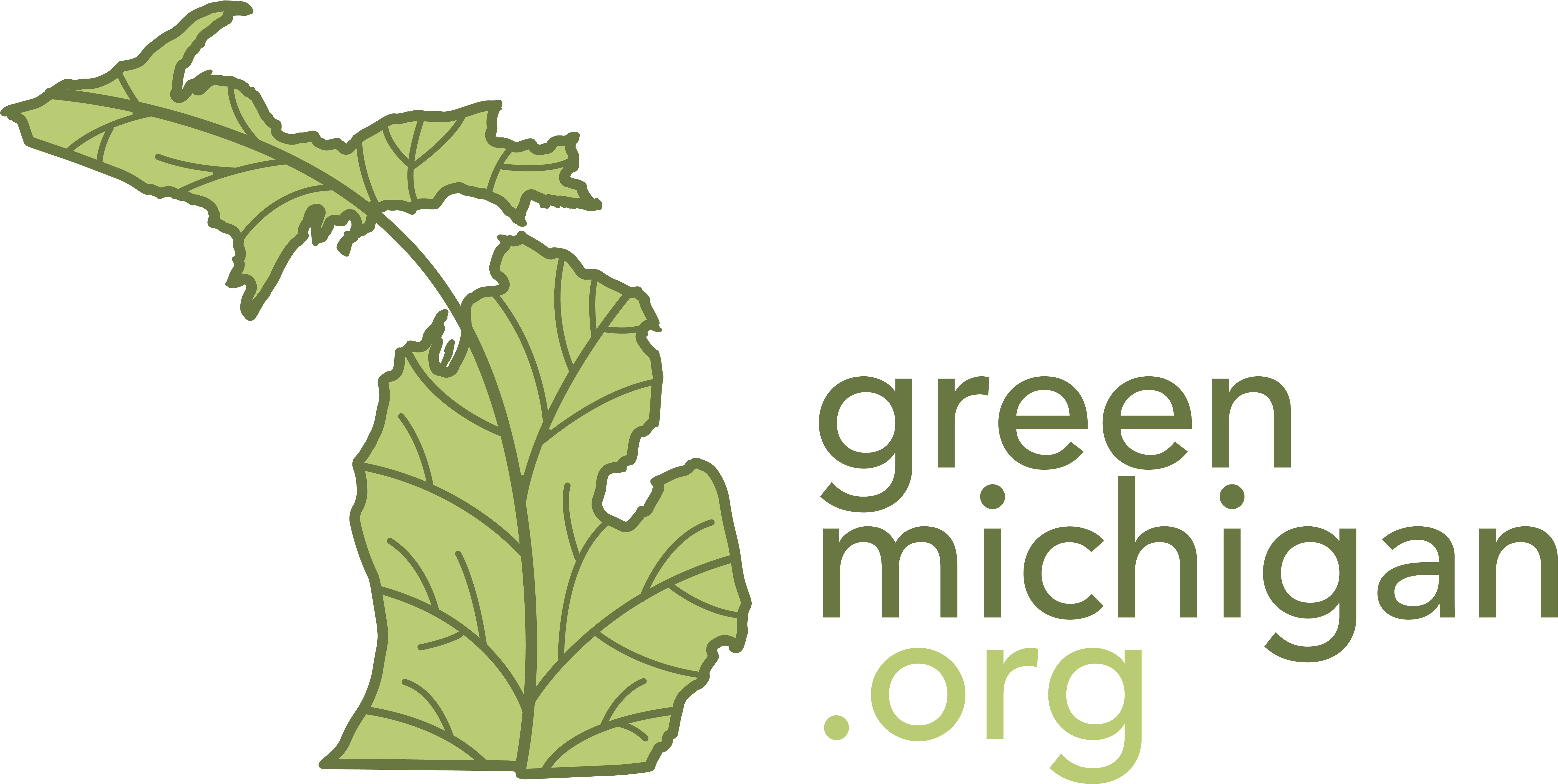 Green Michigan Clipart - Large Size Png Image - PikPng