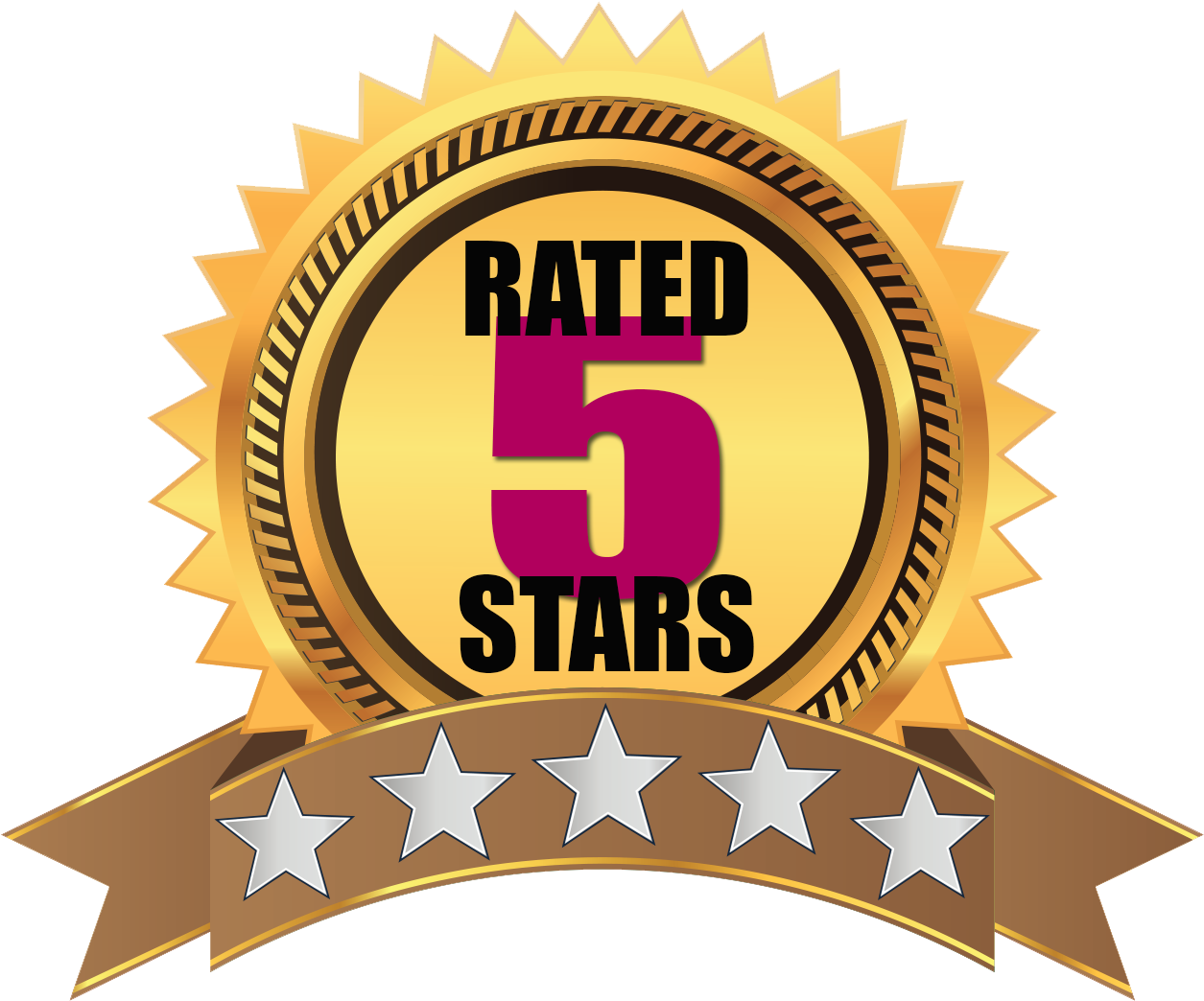 Download 5 Star Sticker - Award Logo Template Png Clipart Png Download ...