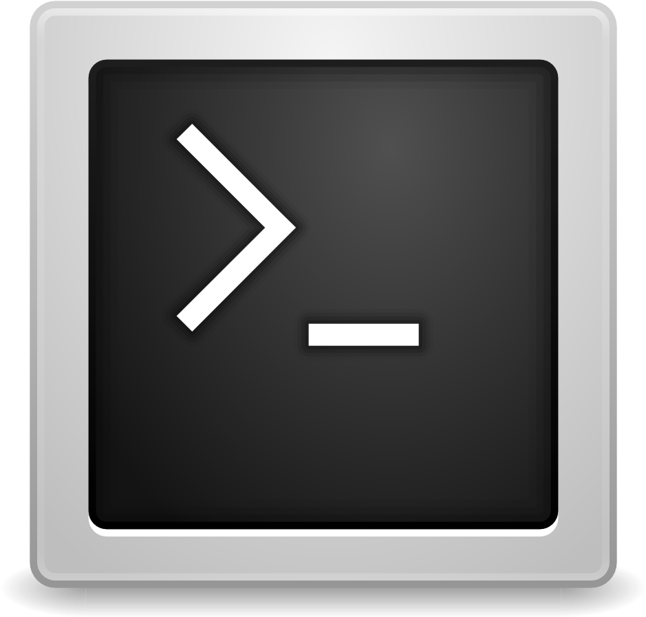 Download Svg Download Png - Gnome Terminal Icon Clipart - Large Size ...