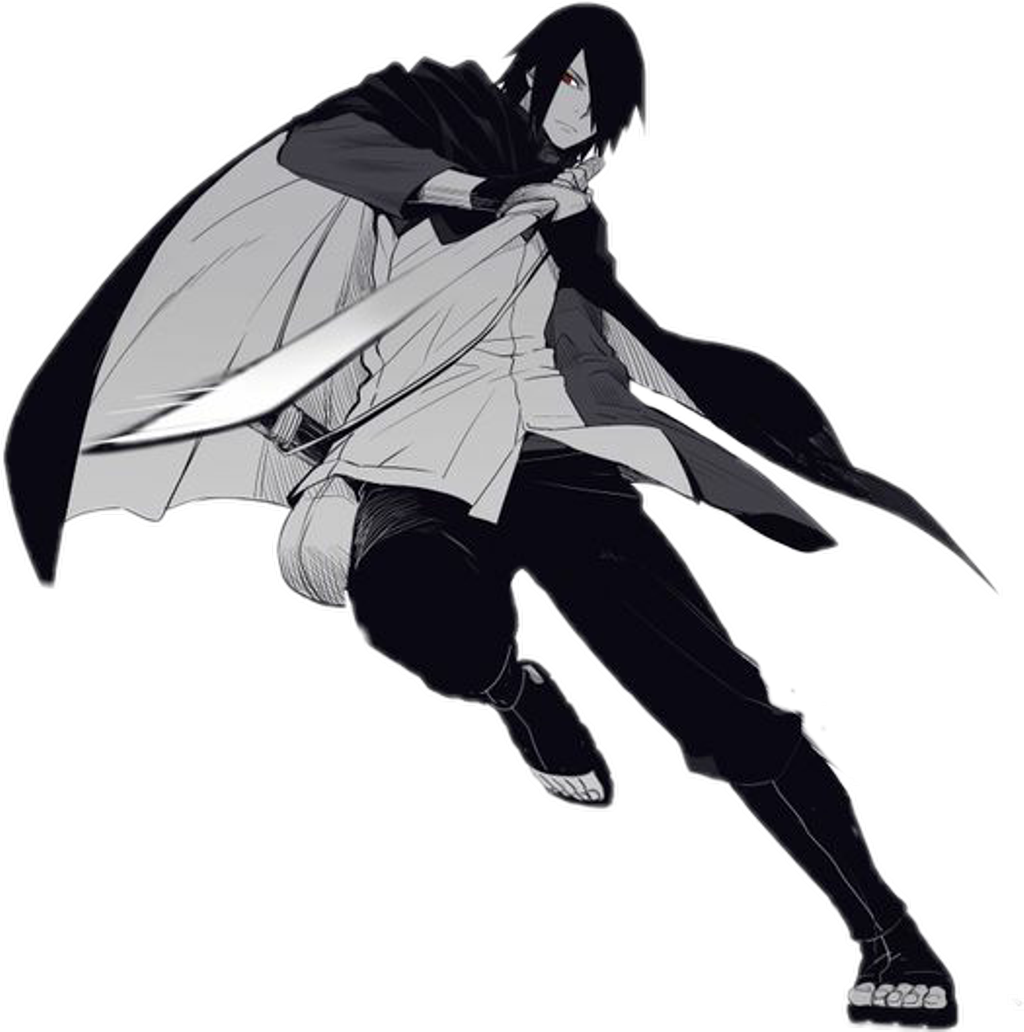Download Sasuke Sticker - Sáuke Fanart Clipart Png Download - PikPng