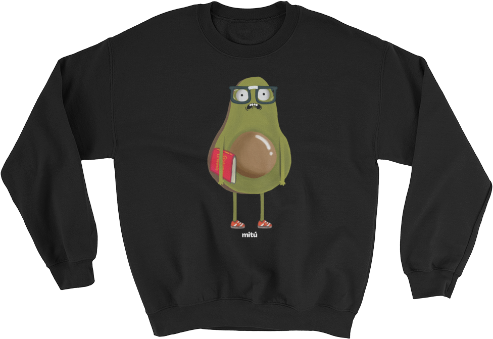 Guacardo Nerd Sweater - Pretty Brown Thing Shirt Clipart - Large Size ...