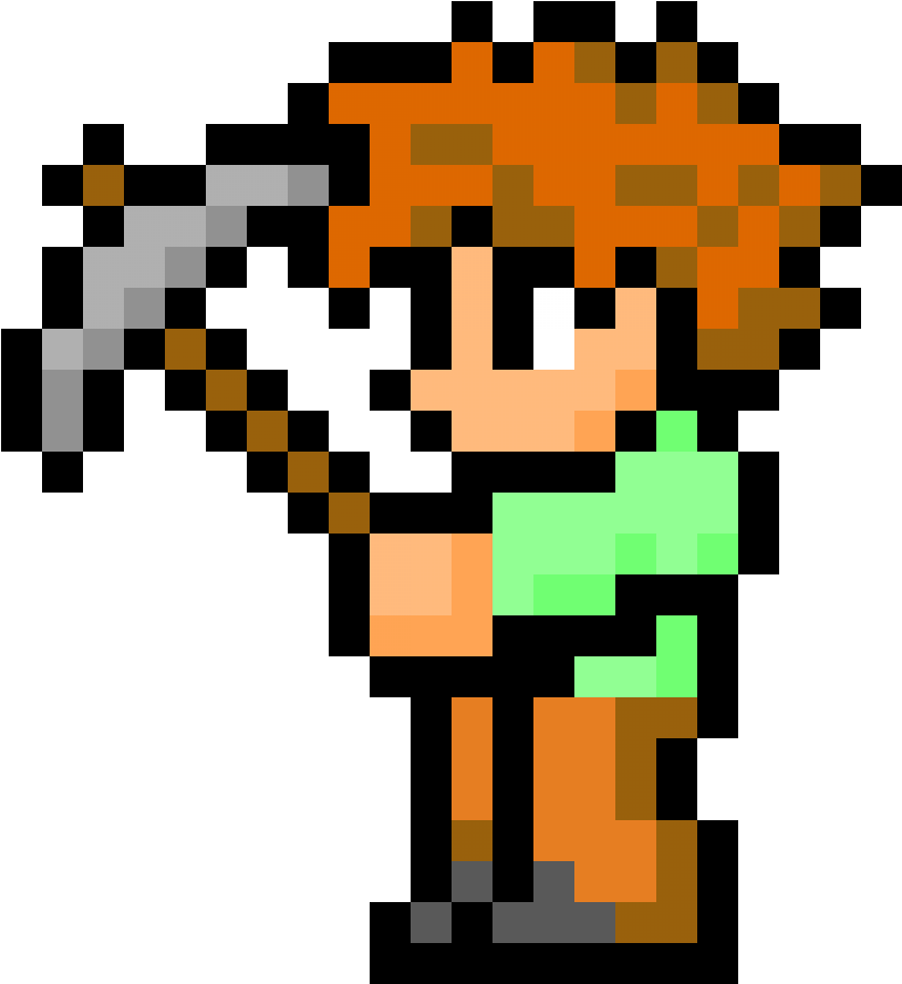 Person Transparent Terraria - Terraria Google Clipart - Large Size Png ...