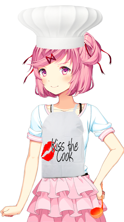 Mod Arti Did A Natsuki Cook Edit - Doki Doki Literature Club! Clipart ...