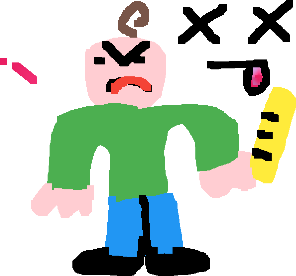 Baldi - Illustration Clipart - Large Size Png Image - PikPng