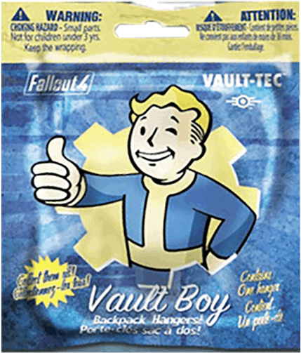 Vault Boy Hangers Blind Bag - Fallout 4 Clipart - Large Size Png Image ...