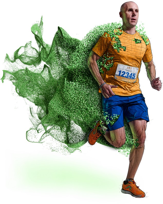 Runner Png Image - Green Marathon Clipart - Large Size Png Image - PikPng