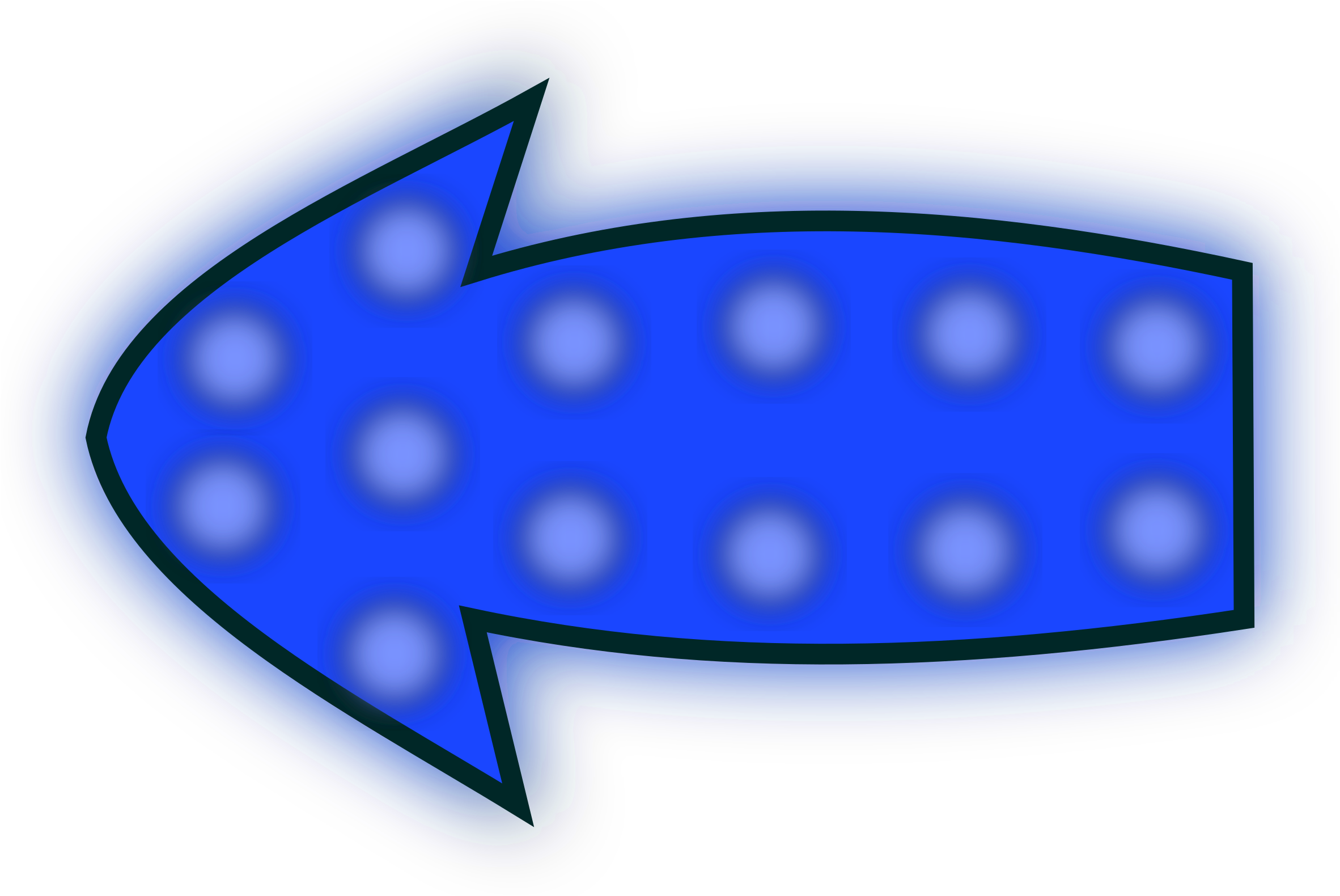 Arrow Set Blur - Clip Art - Png Download - Large Size Png Image - PikPng