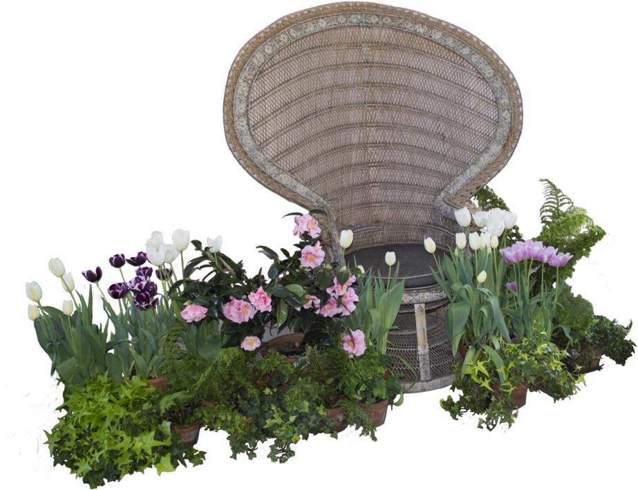 Spring Flowers Png - Flower Chair Png Clipart - Large Size Png Image ...