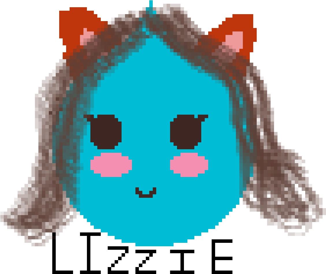 Lizzie The Raindrop Clipart - Large Size Png Image - PikPng