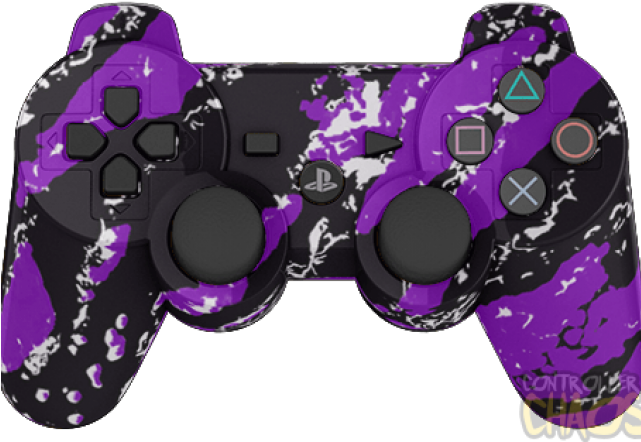 Ps3 Controller Back Transparent Clipart - Large Size Png Image - PikPng