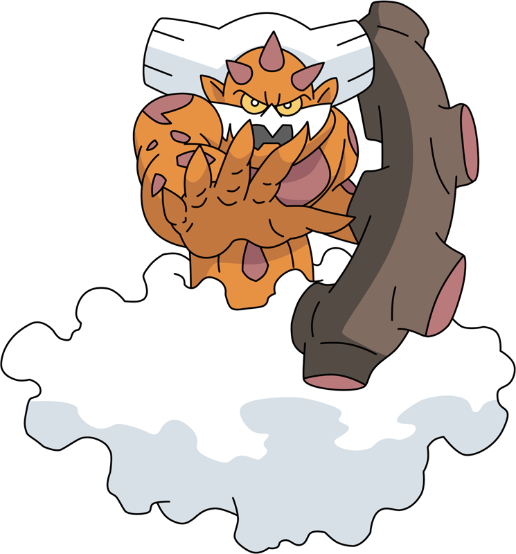 Pokemon 645 Landorus Pokedex - Pokemon #645 Clipart - Large Size Png ...