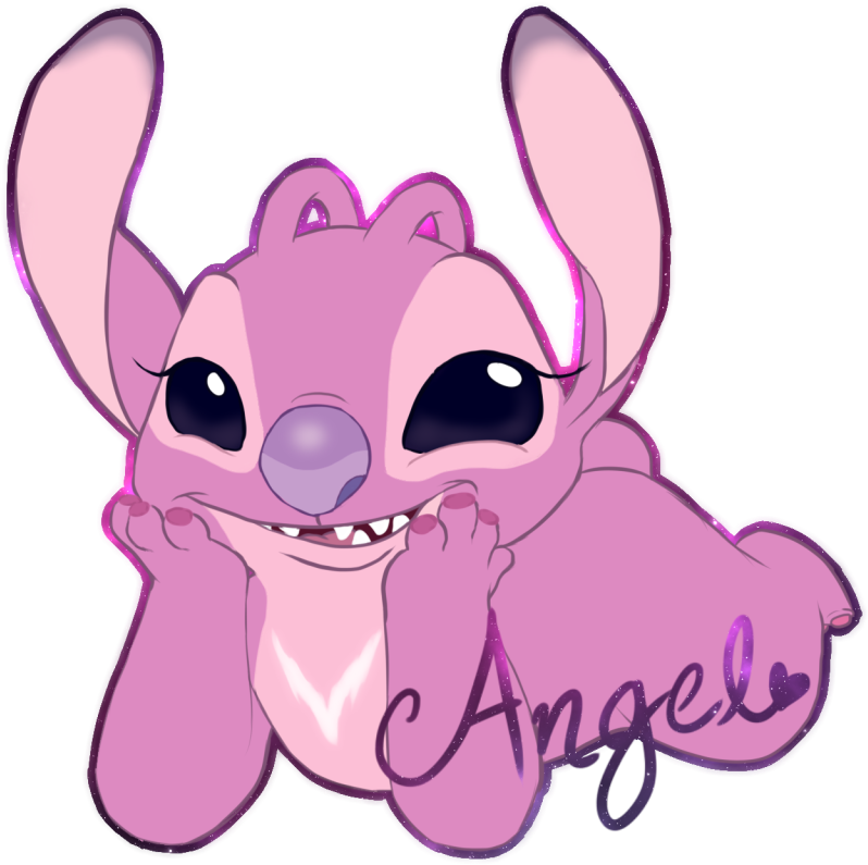 Lilo And Stitch Stitch Angel 624 Neondeathart Sai Neondeathart - Stitch ...