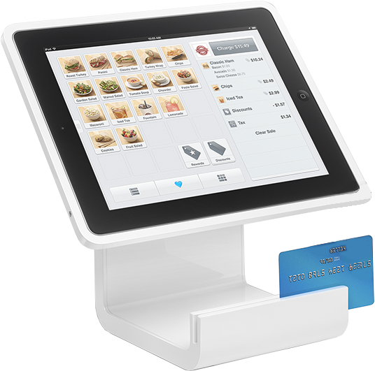 Ipad Square Stand - Square Payment Clipart - Large Size Png Image - PikPng