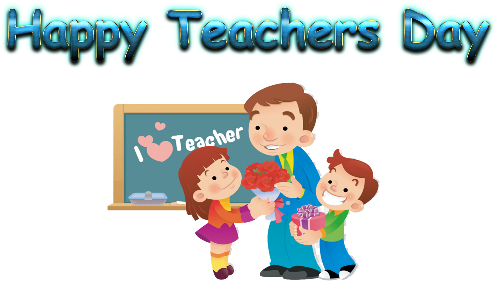 Happy Teachers Clipart