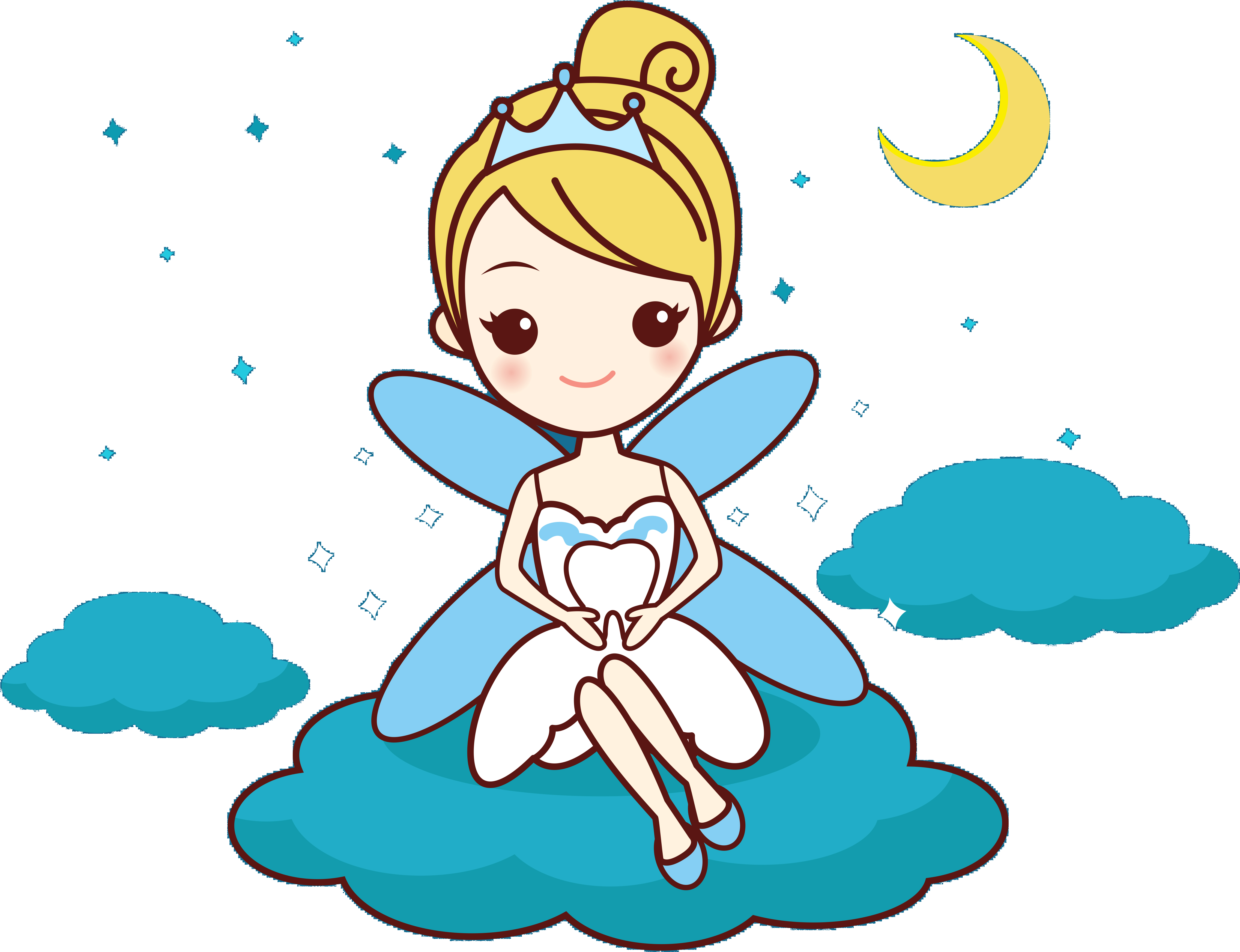 Clip Art Transparent Tooth Fairy - Png Download - Large Size Png Image ...