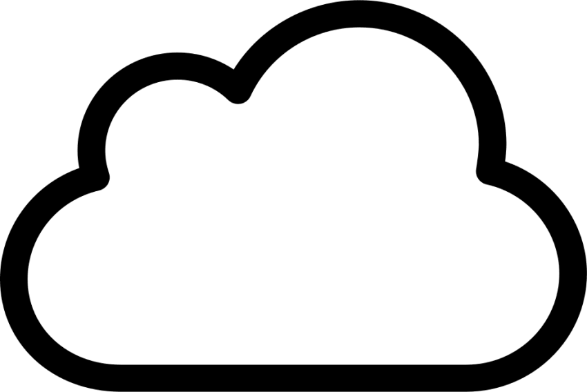 Free Png Download White Cloud Symbol Png Png Images - Graphic Cloud Png ...