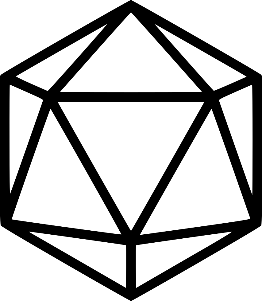 Png File Svg - 20 Sided Dice Transparent Clipart - Large Size Png Image ...