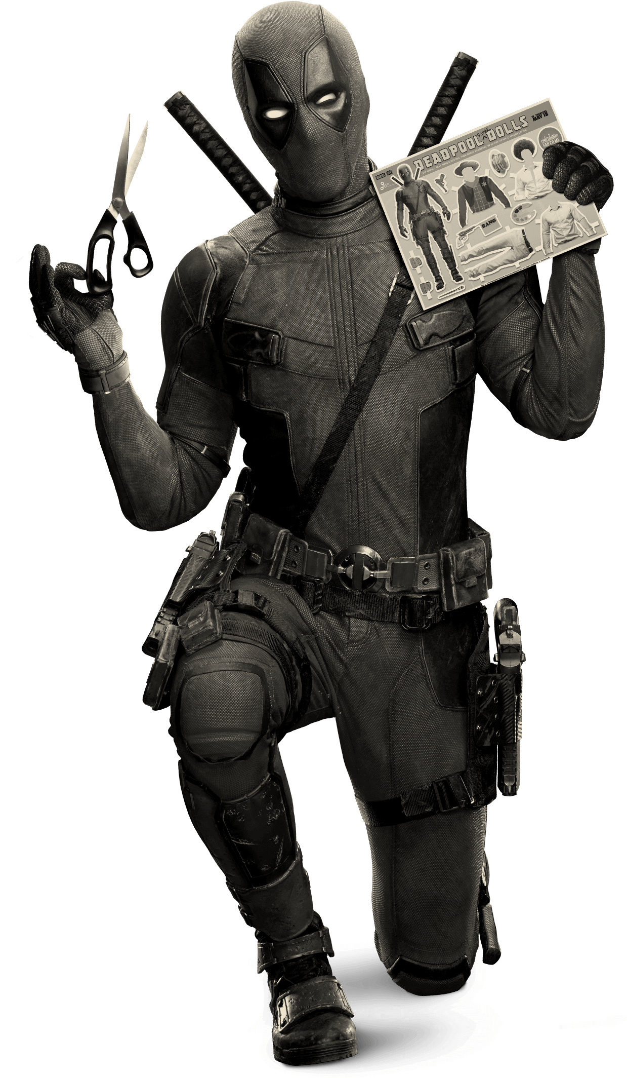 Coloring Page Deadpool 2 , Png Download Clipart - Large Size Png Image ...